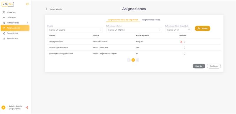 Asignaciones | PiBi-Docs
